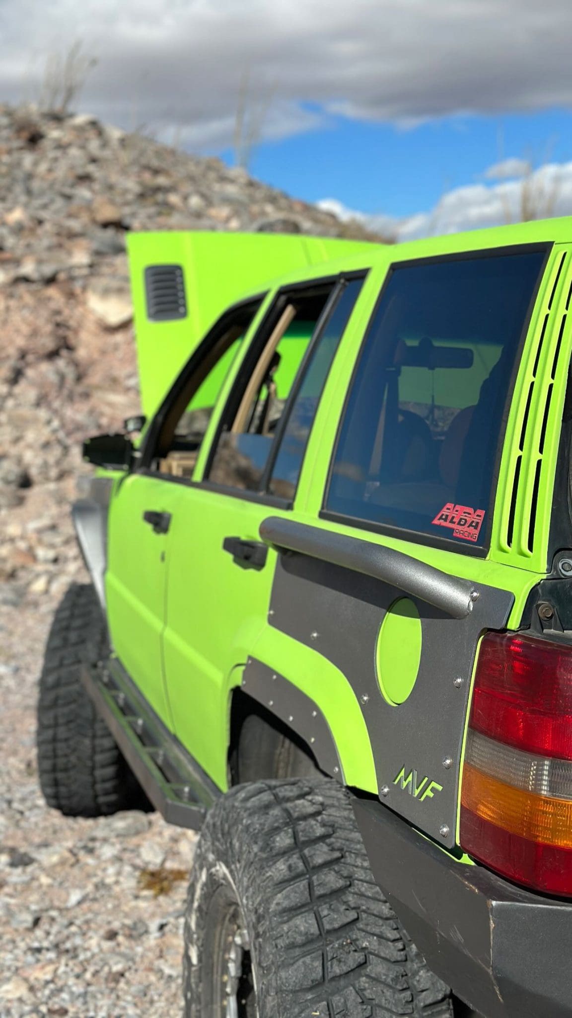 ZJ (1993-1998) Jeep Grand Cherokee Rear Quarter Panel Armor | Mountain ...